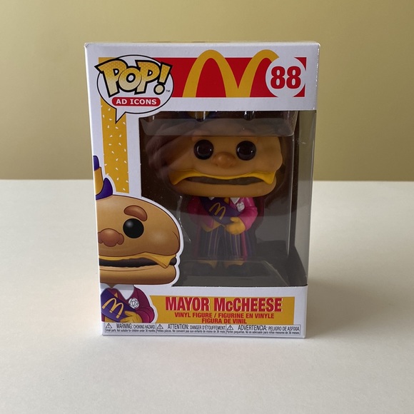 Funko | Toys | Mcdonalds Mayor Mccheese Funko Pop Vinyl Figure 88 ...
